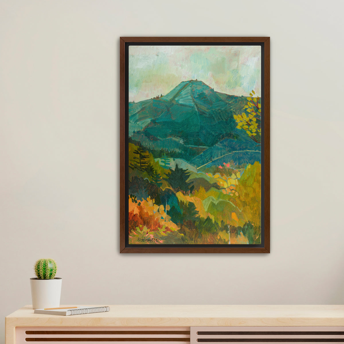 PRINT: The Way I See You, Mount Tam – Liana Steinmetz